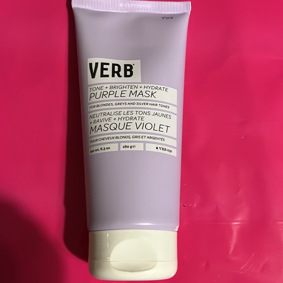 Verb | Hair | Verb Purple Mask New Tone Brighten Hydrates New | Poshmark